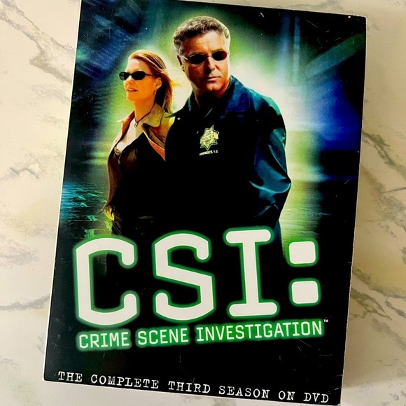 Media | Csi Crime Scene Investigation Season 3 Box Set | Poshmark